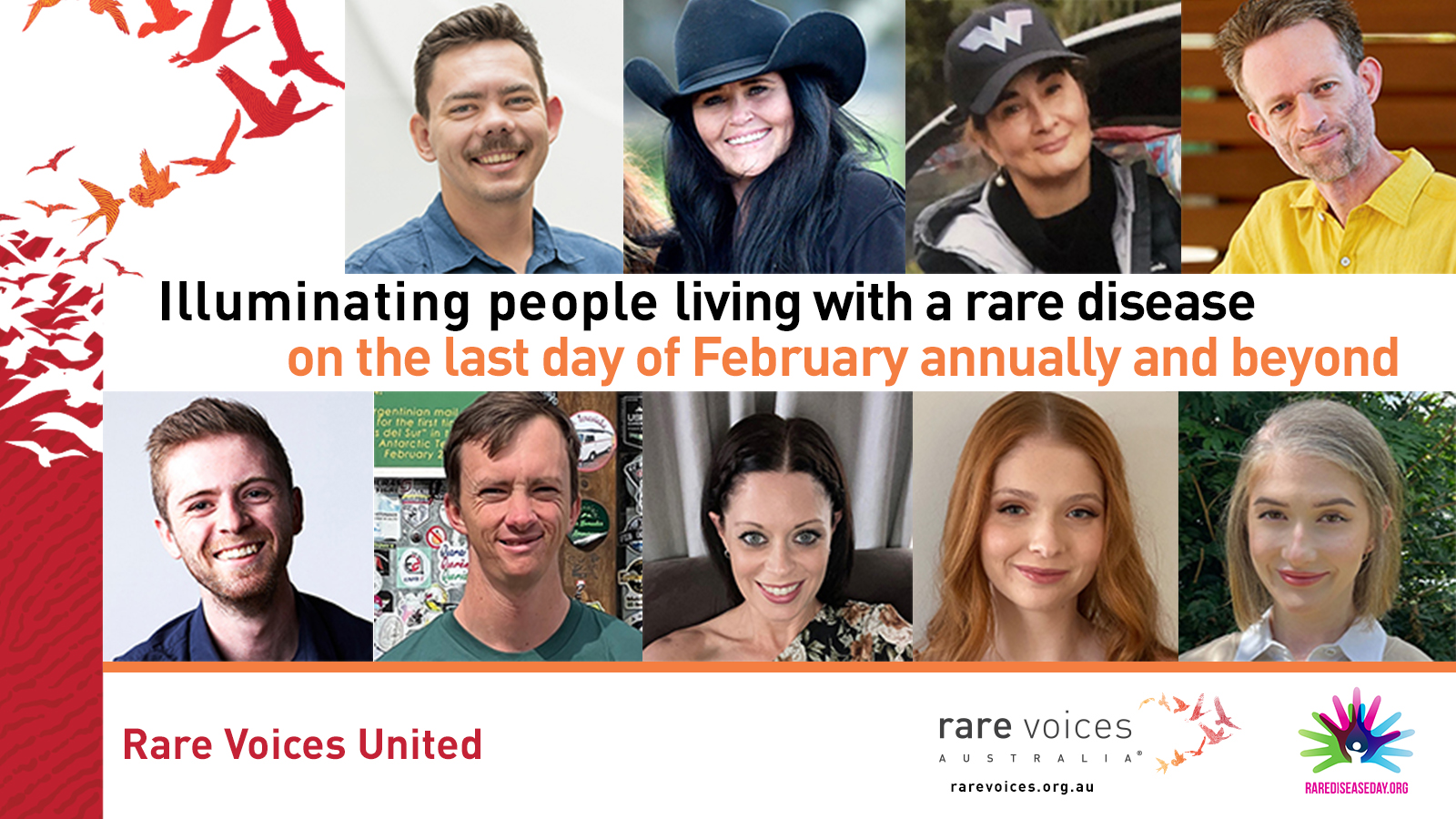 Rare Voices Australia Ambassadors - Rare Voices Australia